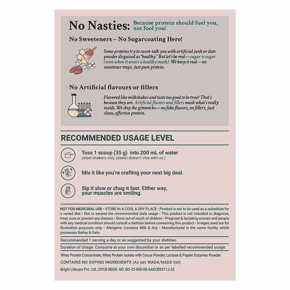 TrueBasics Clean Whey Protein (Isolate + Concentrate) – Trulives